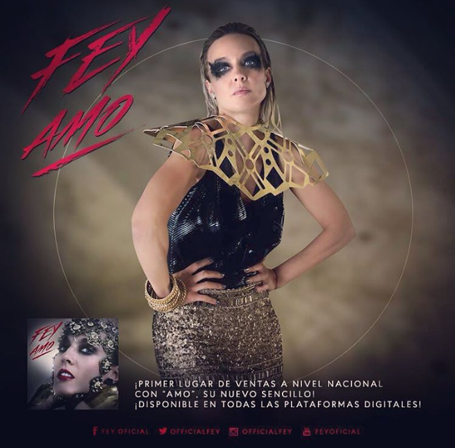 Cantante Fey regresa con nuevo disco y renovada apariencia a sus 43 años