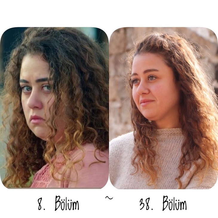 El drástico cambio físico que vivió la actriz de Hercai, Asli Samat ...