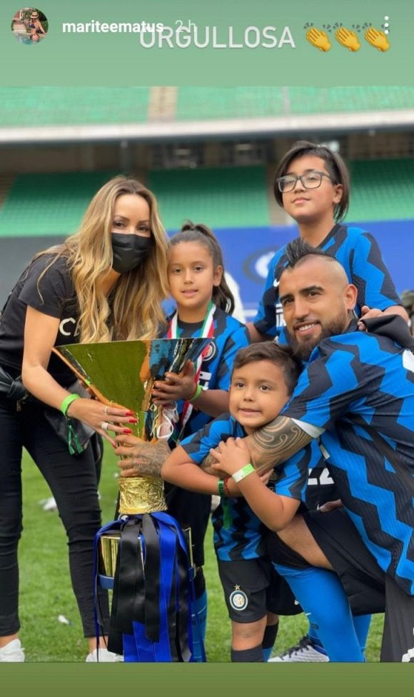 Marité Matus sobre actual relación con Arturo Vidal: "Encontramos la ...