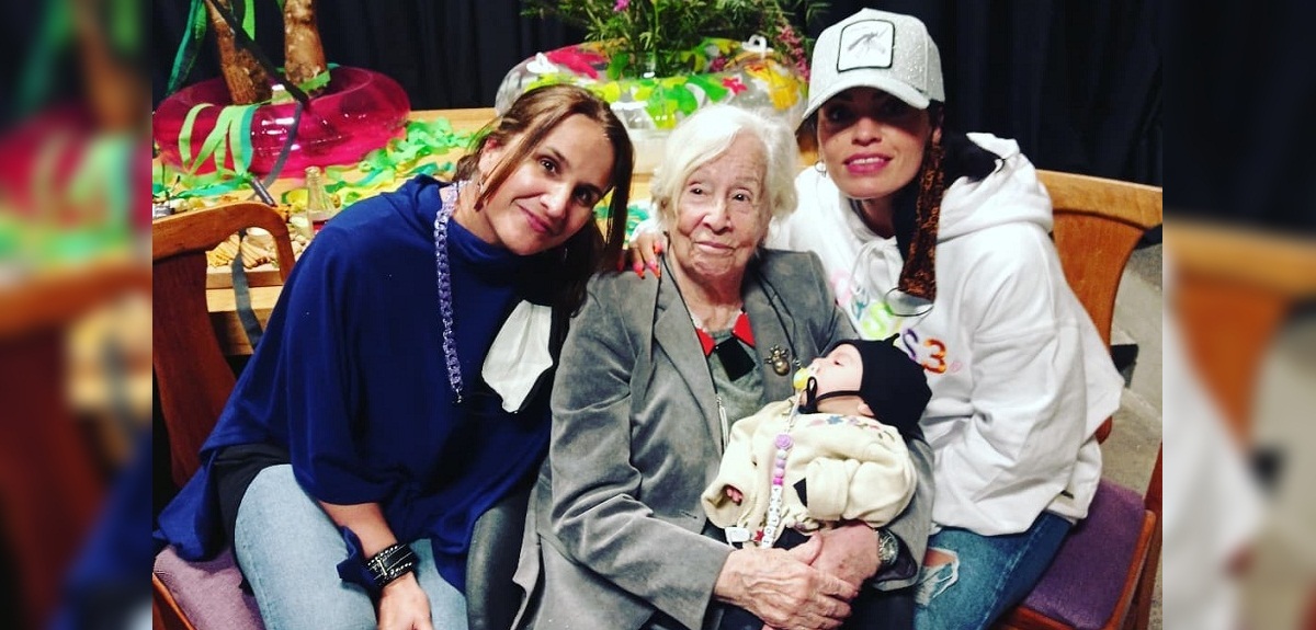 Delfina Guzmán y el gesto con que su tataranieta la asombró en tierno ...