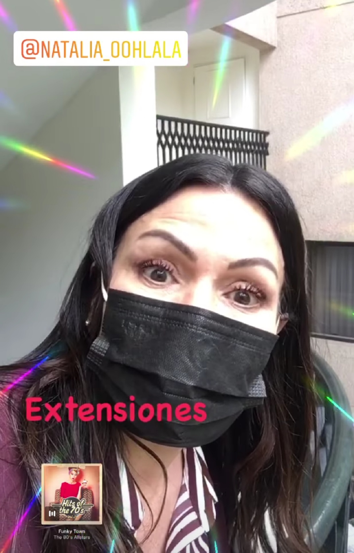 Solange Lackington mostró cómo le tapan las canas para ser Rocío en ...