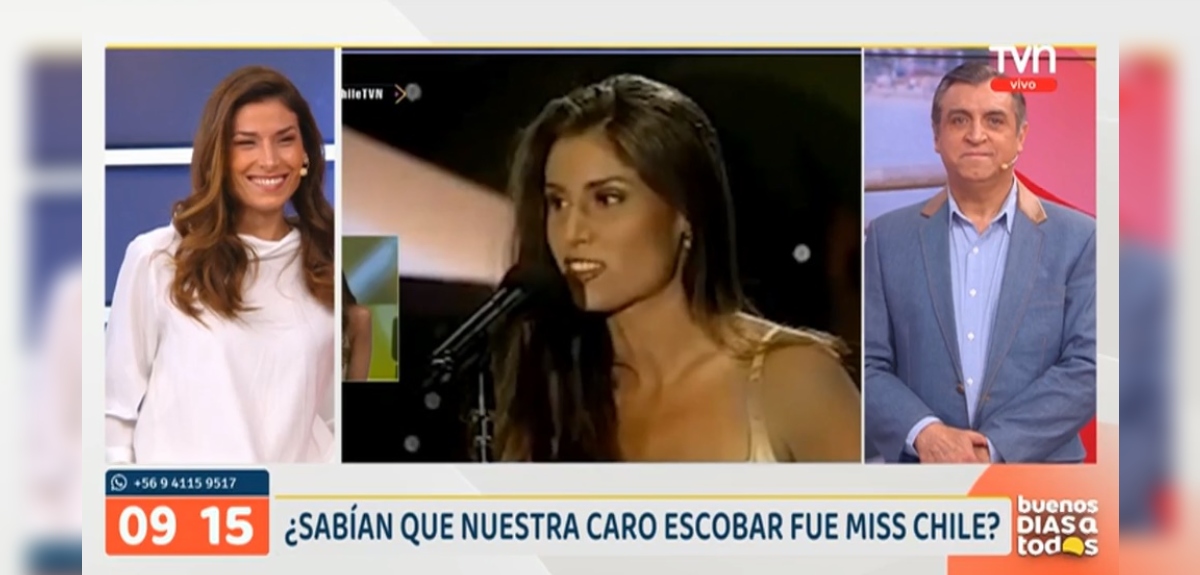 Carolina Escobar fue sorprendida en Buenos días a todos: recordaron su ...