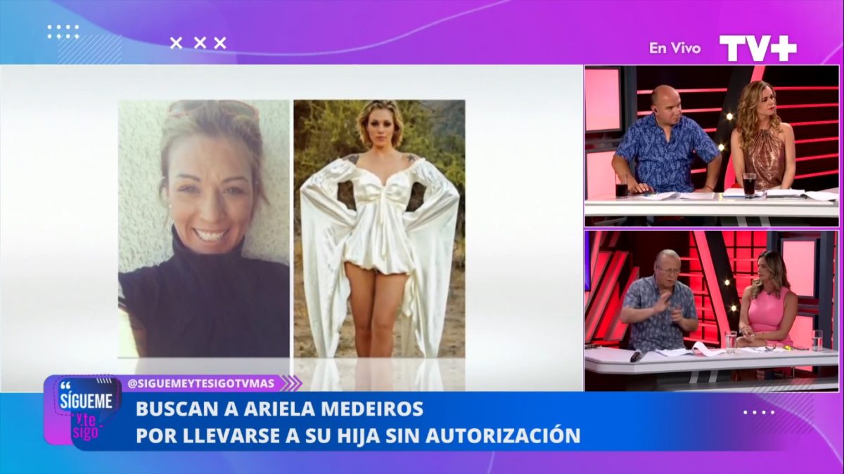 Carabineros busca a ex 'Mekano' Ariela Medeiros por llevarse a su hija ...