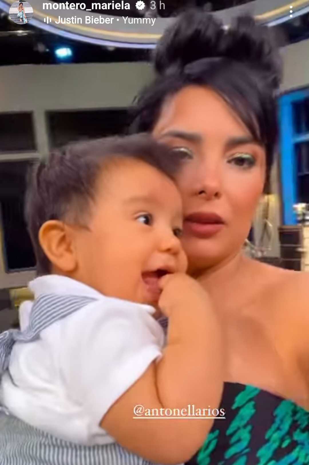 Mariela Montero llegó acompañada de su hijo Lautaro a PH: tierno ...