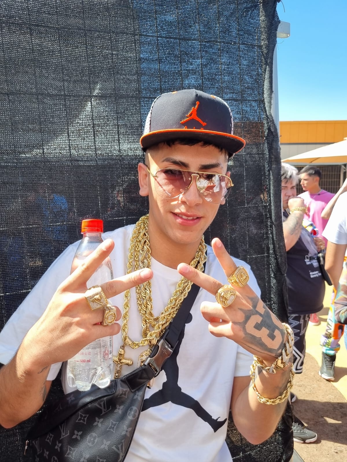 Jordan 23 lució costosas joyas en Lollapalooza: "Lo más barato que tengo es de $1 millón 700"