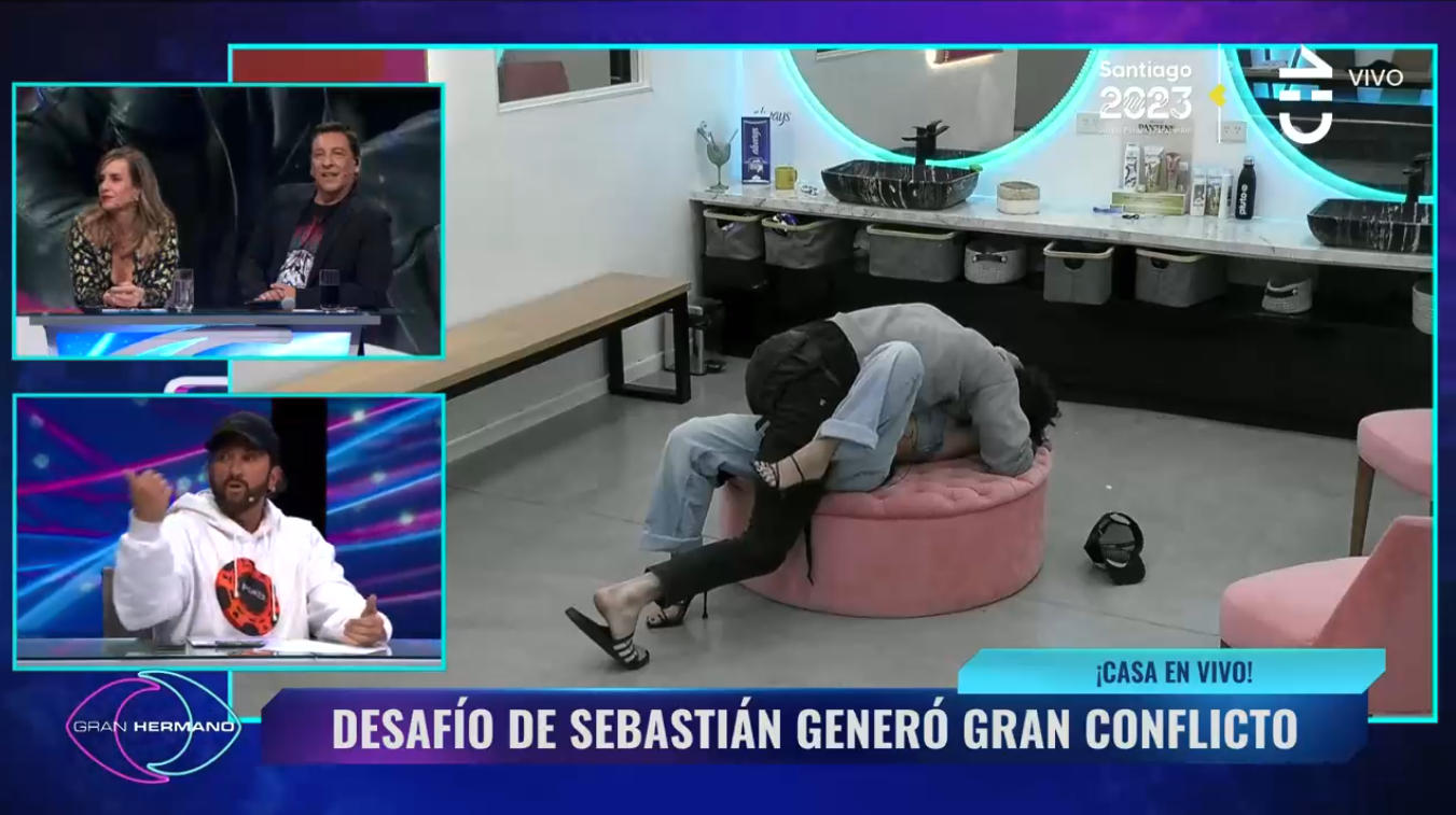 Apasionada escena en vivo de Fran y Lucas sorprendió a panel de Gran Hermano: "Unas imágenes que..."
