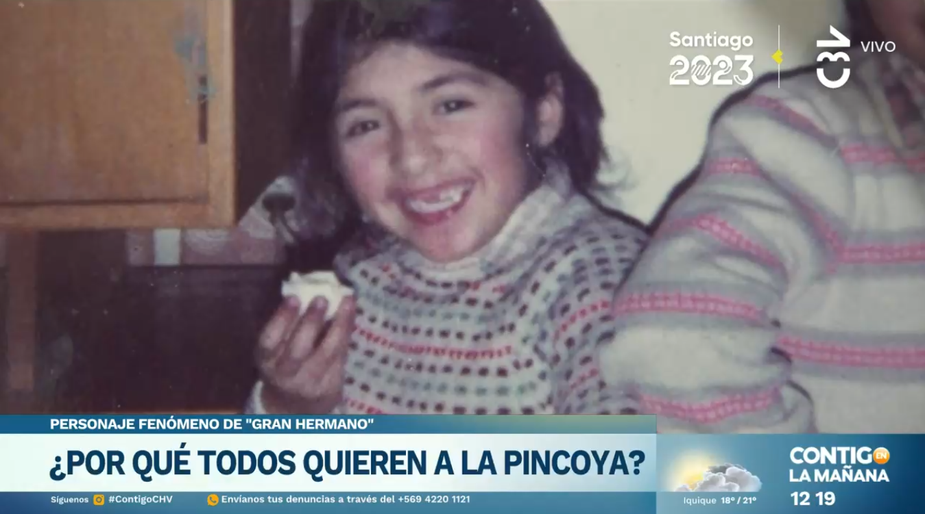 ¿Está igual? Las postales de infancia y juventud de Pincoya de Gran Hermano