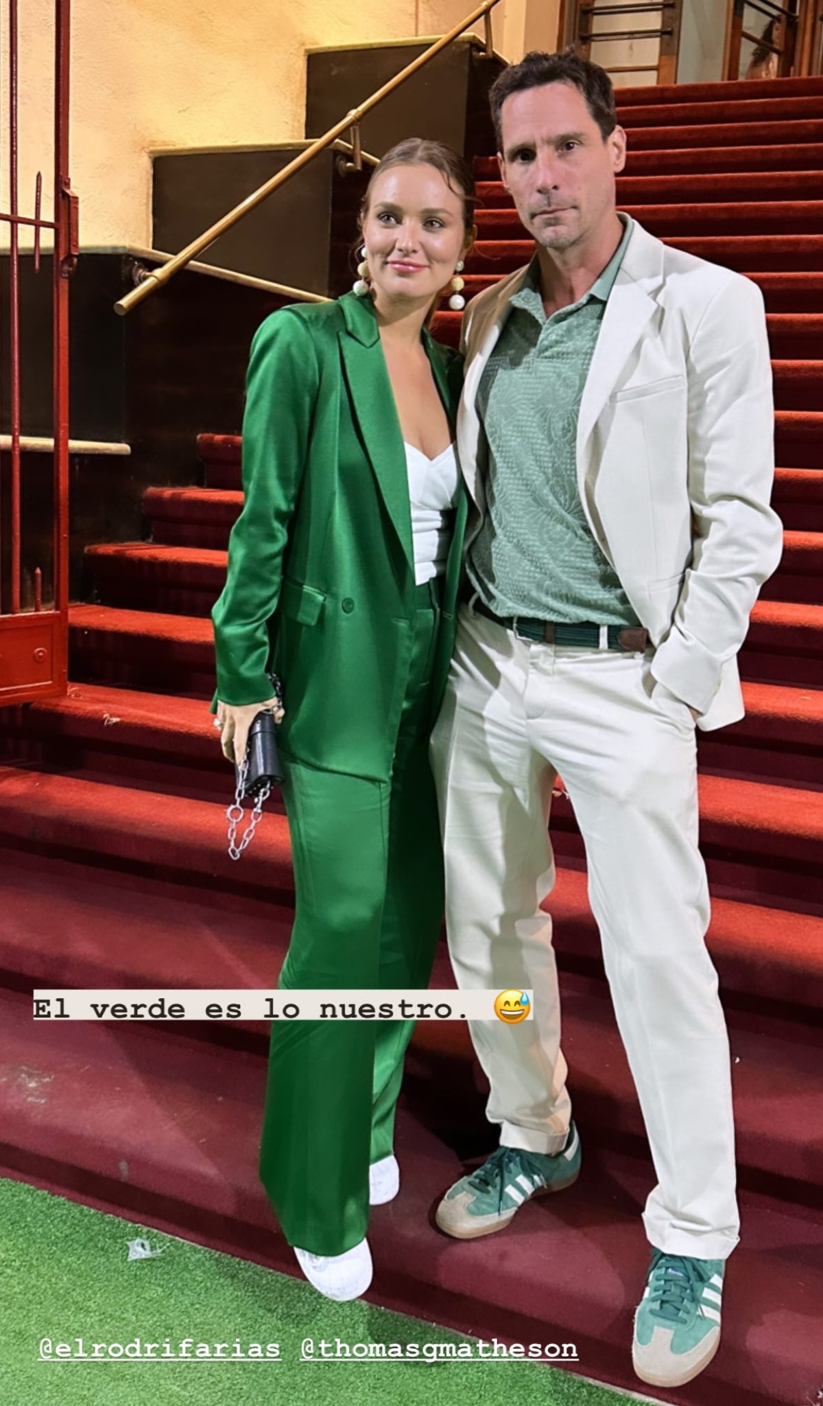 Kika Silva mostró el look combinado que usó con Gonzalo Valenzuela para ...