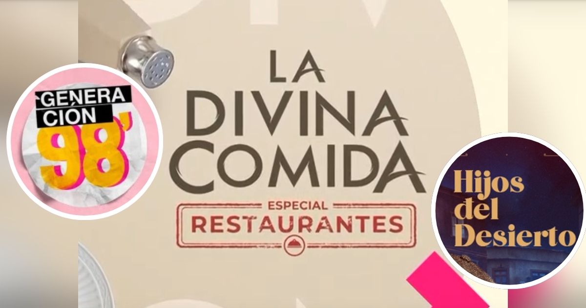 Con actores de Hijos del Desierto y Generación 98: revisa a los nuevos invitados de La Divina Comida