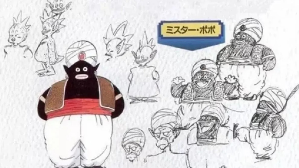 ¿Recuerdas a Mr. Popo de Dragon Ball? Filtran boceto original y era muy ...