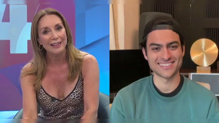 Karen Doggenweiler se lució con su italiano en entrevista a Matteo ...