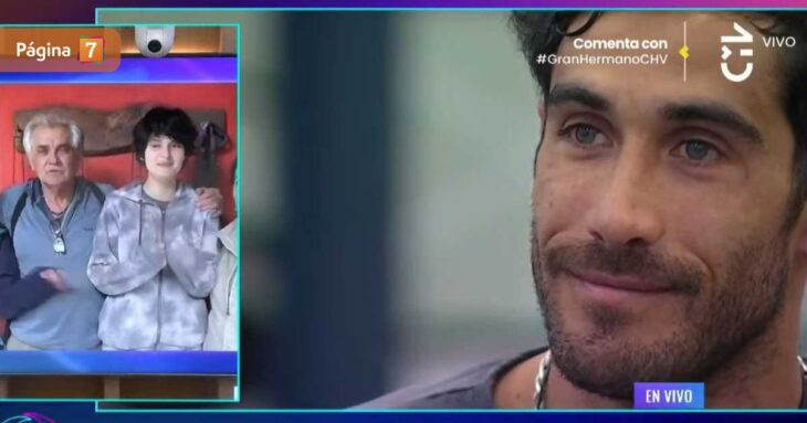 Pedro Astorga se emocionó al recibir saludos de su familia