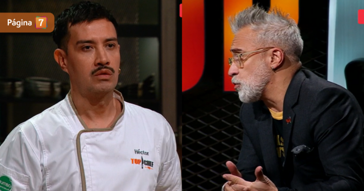 Héctor Morales y tenso cruce con Sergi Arola en Top Chef