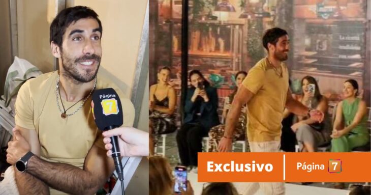 Pedro Astorga sacó aplausos en desfile de modas