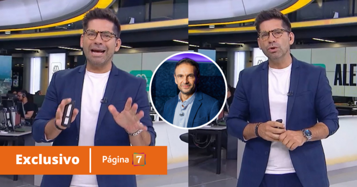 Karim Butte contó cómo se sintió tras reemplazar a Rodrigo Sepúlveda en Meganoticias Alerta