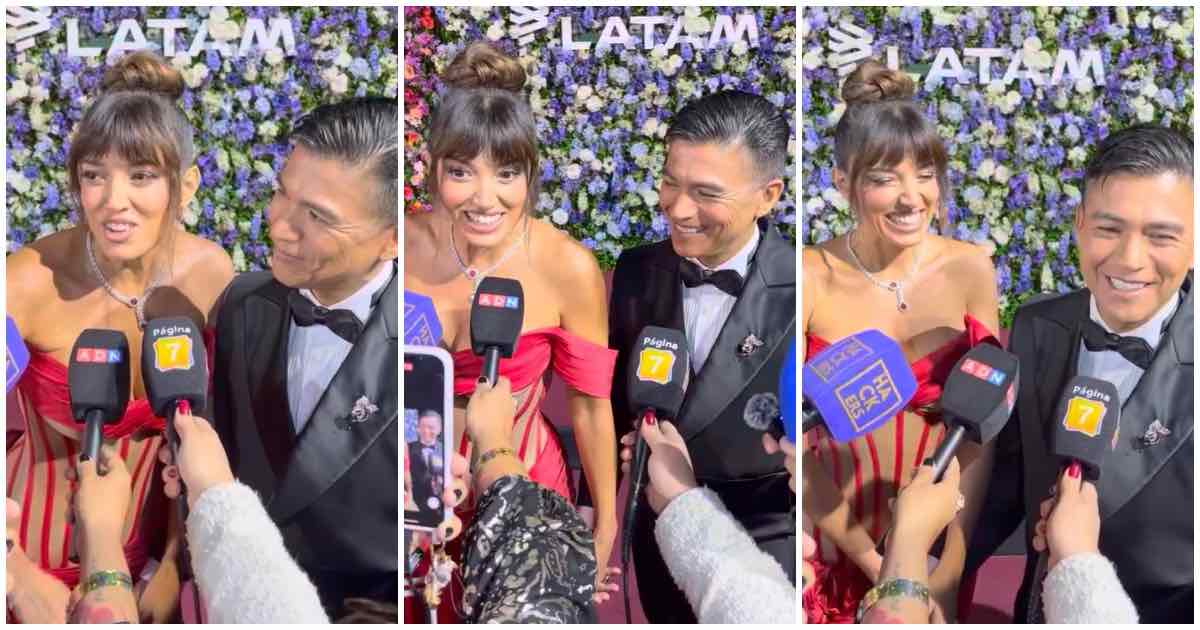 Américo y Yamila Reyna confirmaron su romance en la Gala