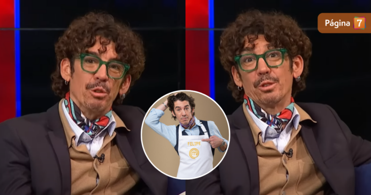 "Me caía mal": Felipe Ríos desclasificó conflicto con integrante de MasterChef fuera de pantalla