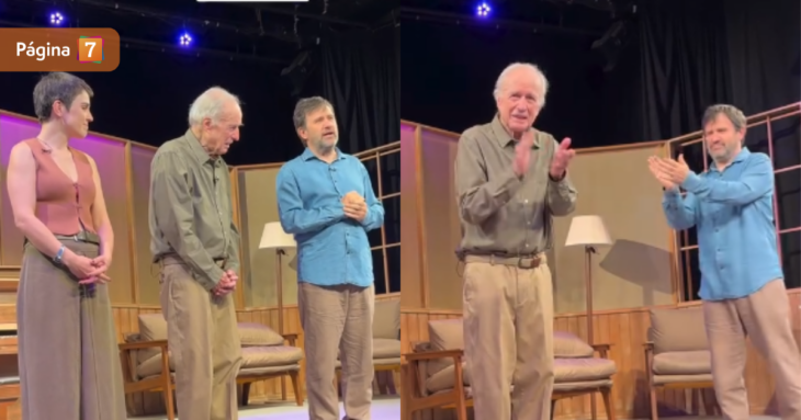 Jaime Vadell fue ovacionado en homenaje a su difunta esposa, Susana ...