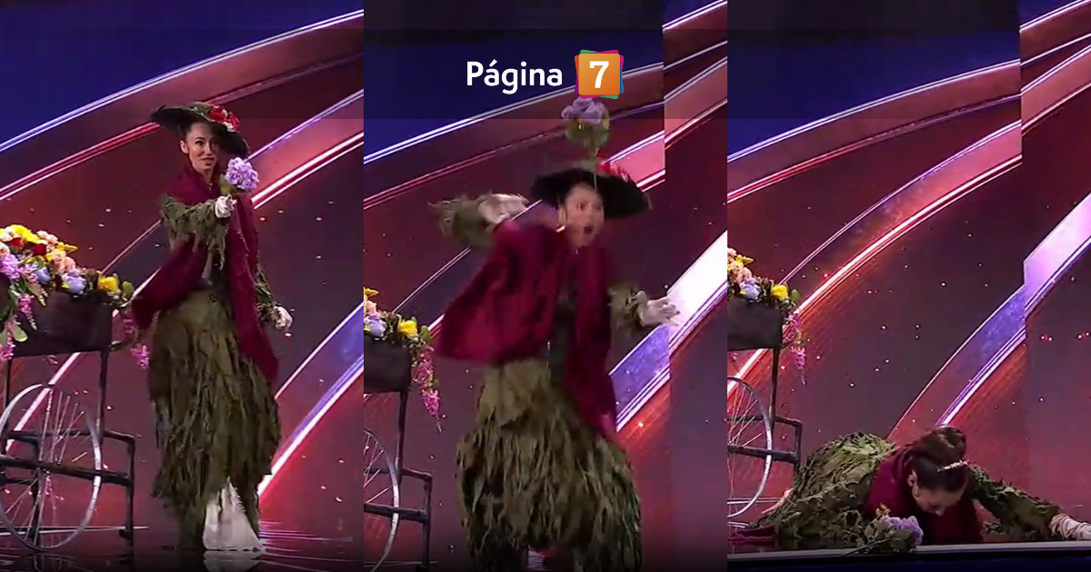 ¿Fue actuado? La verdad del comentado tropiezo de representante de Gran ...