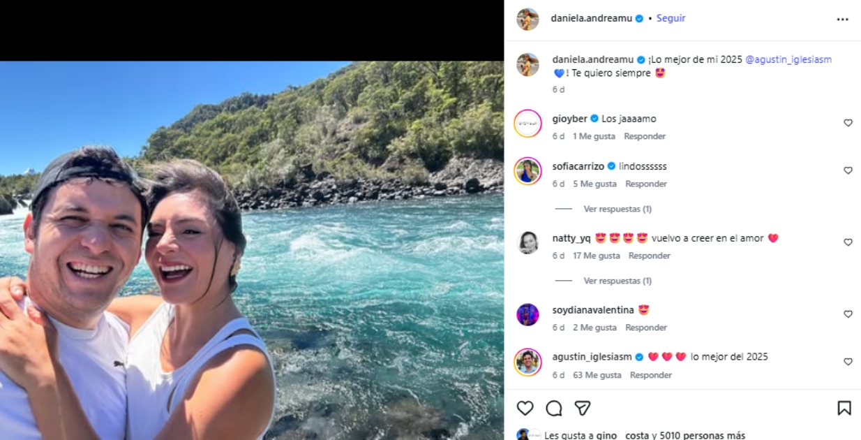 Daniela Muñoz relató sus vacaciones de ensueño con alcalde Agustín ...