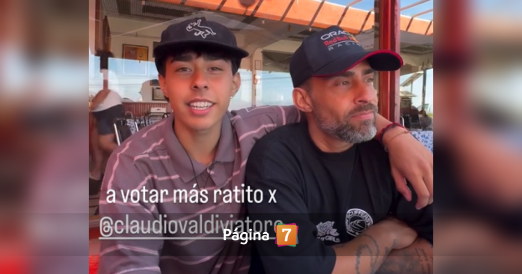 El llamado de Jorge Valdivia y su hijo para apoyar a Claudio en Fiebre ...